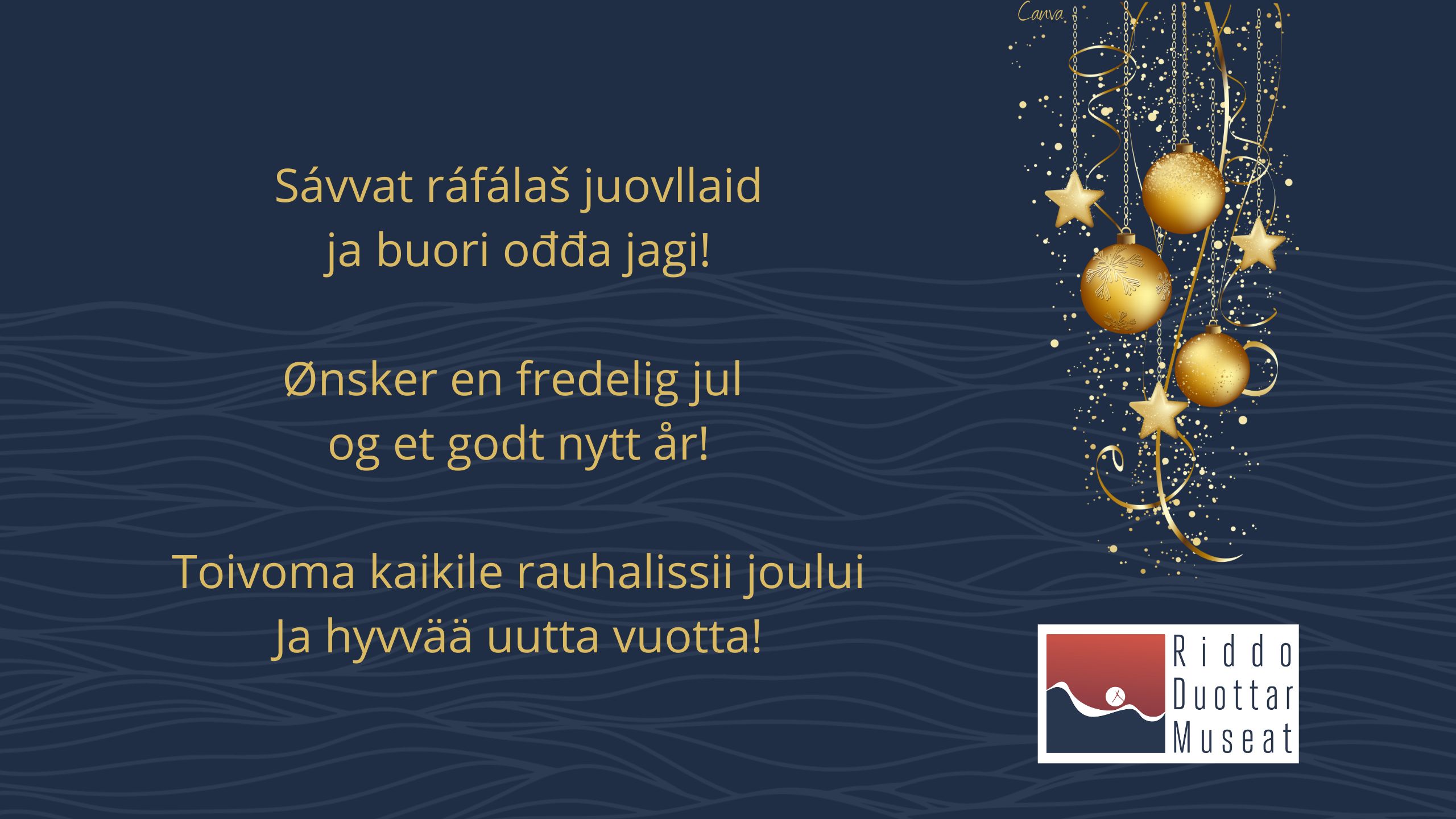 Christmas greetings | RiddoDuottarMuseat